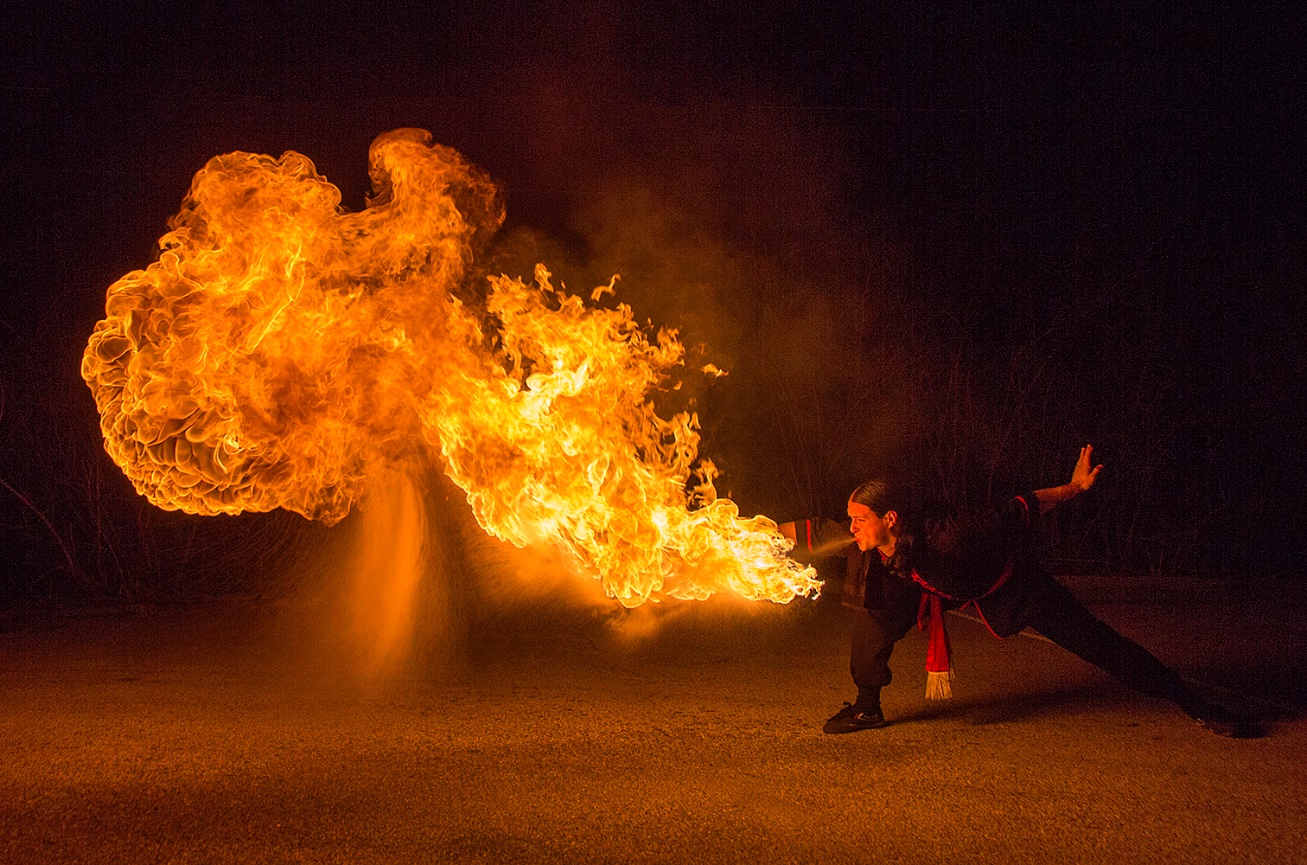 Fire-breathing - Jim Zuckerman photography & photo tours