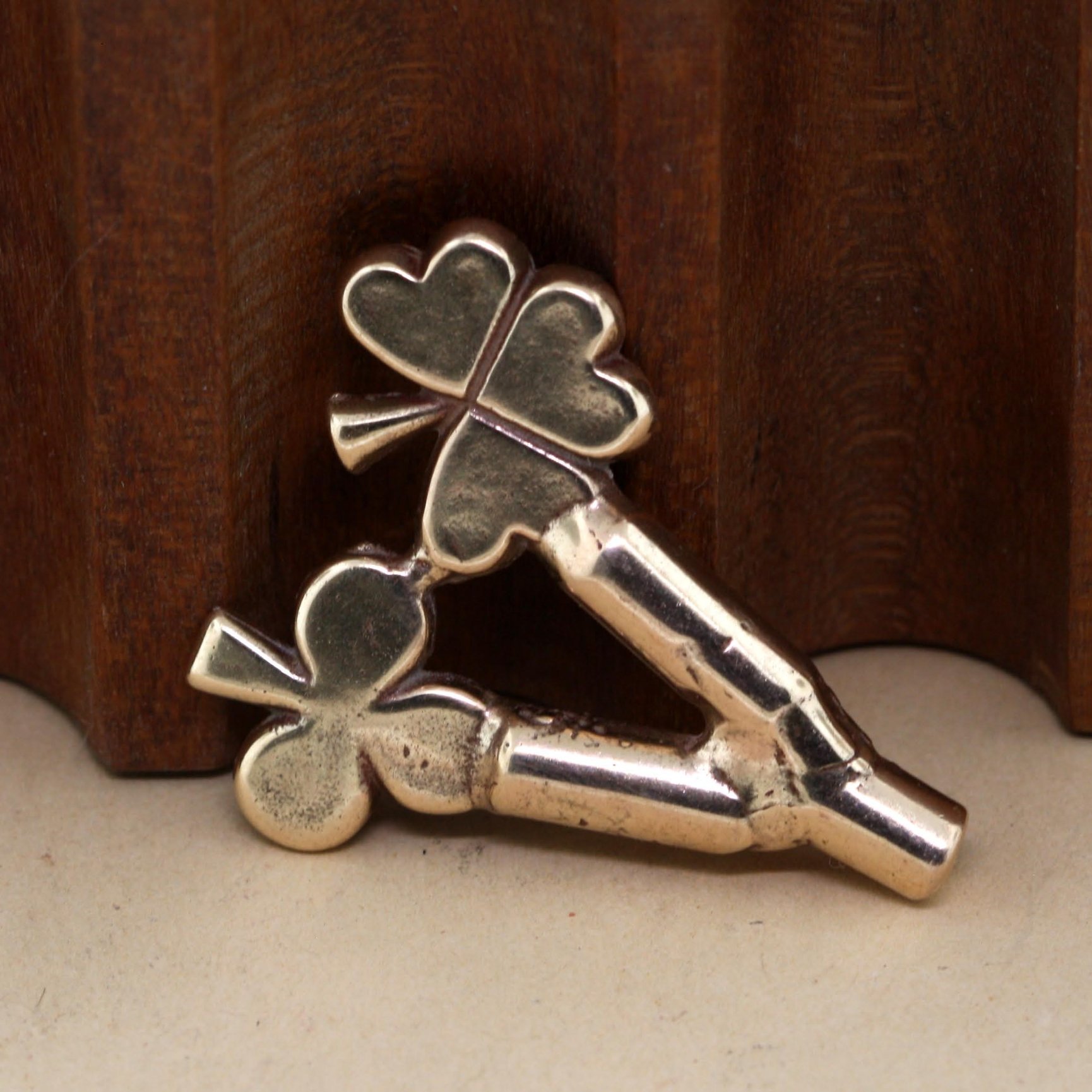 Double Clover Sand Casting Pattern - DIY Castings