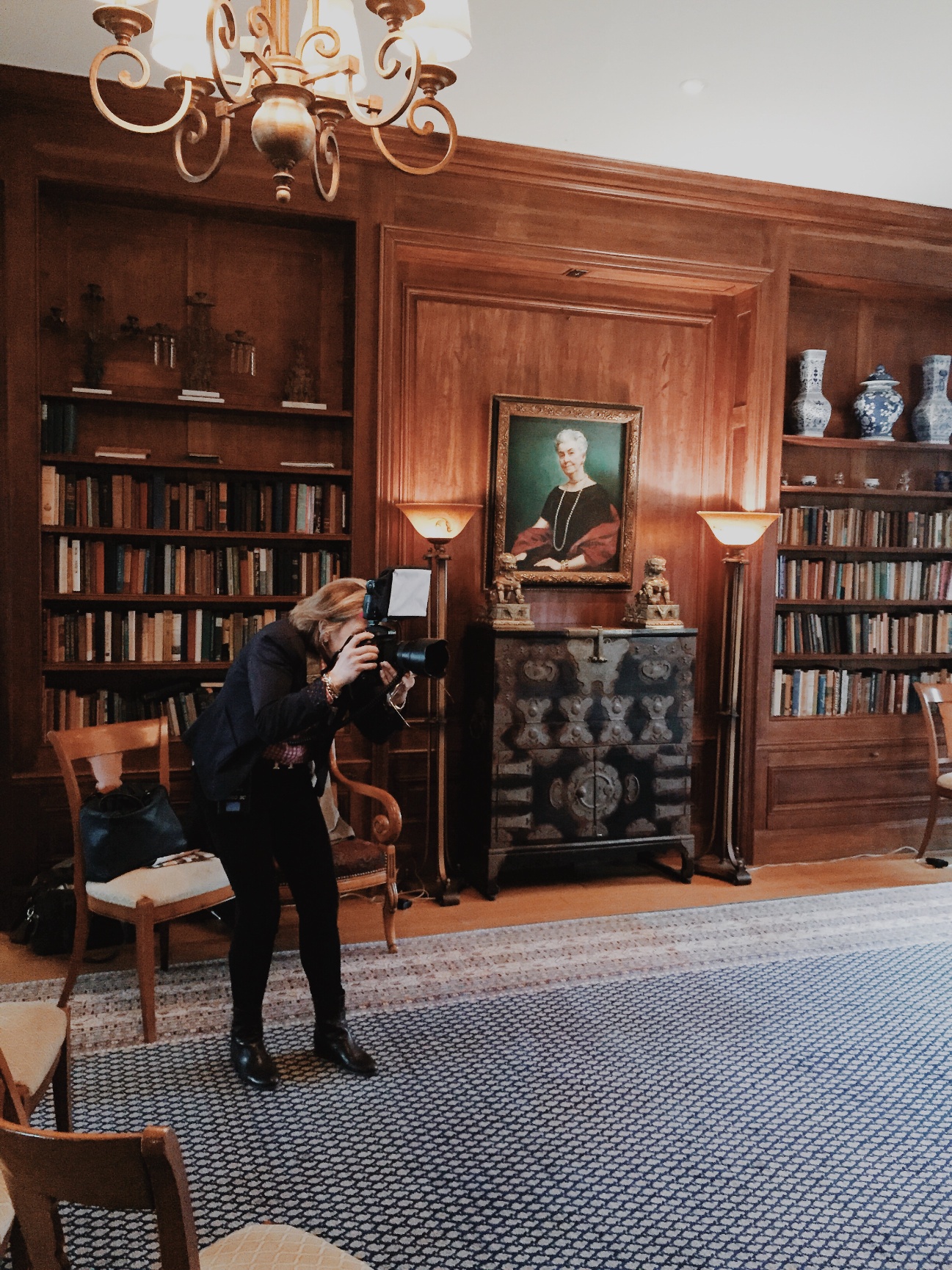 Behind the scenes at the Wainwright House, Westchester Portrait ...