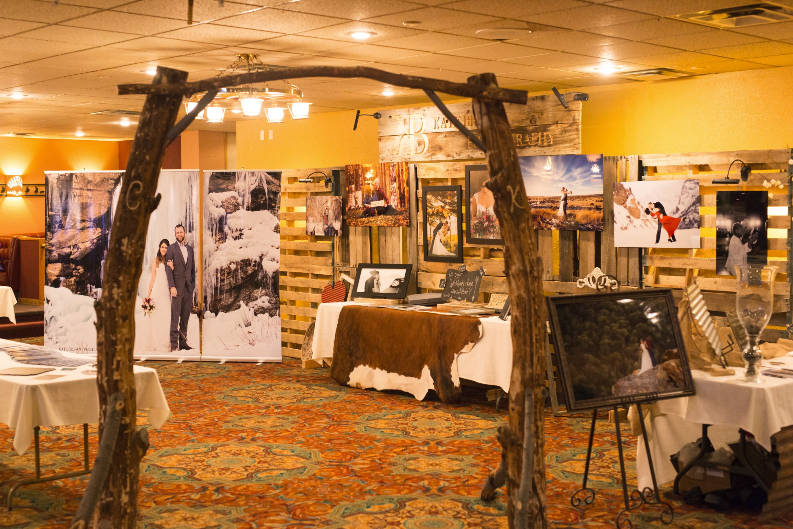 Bridal Expo Booth Setup