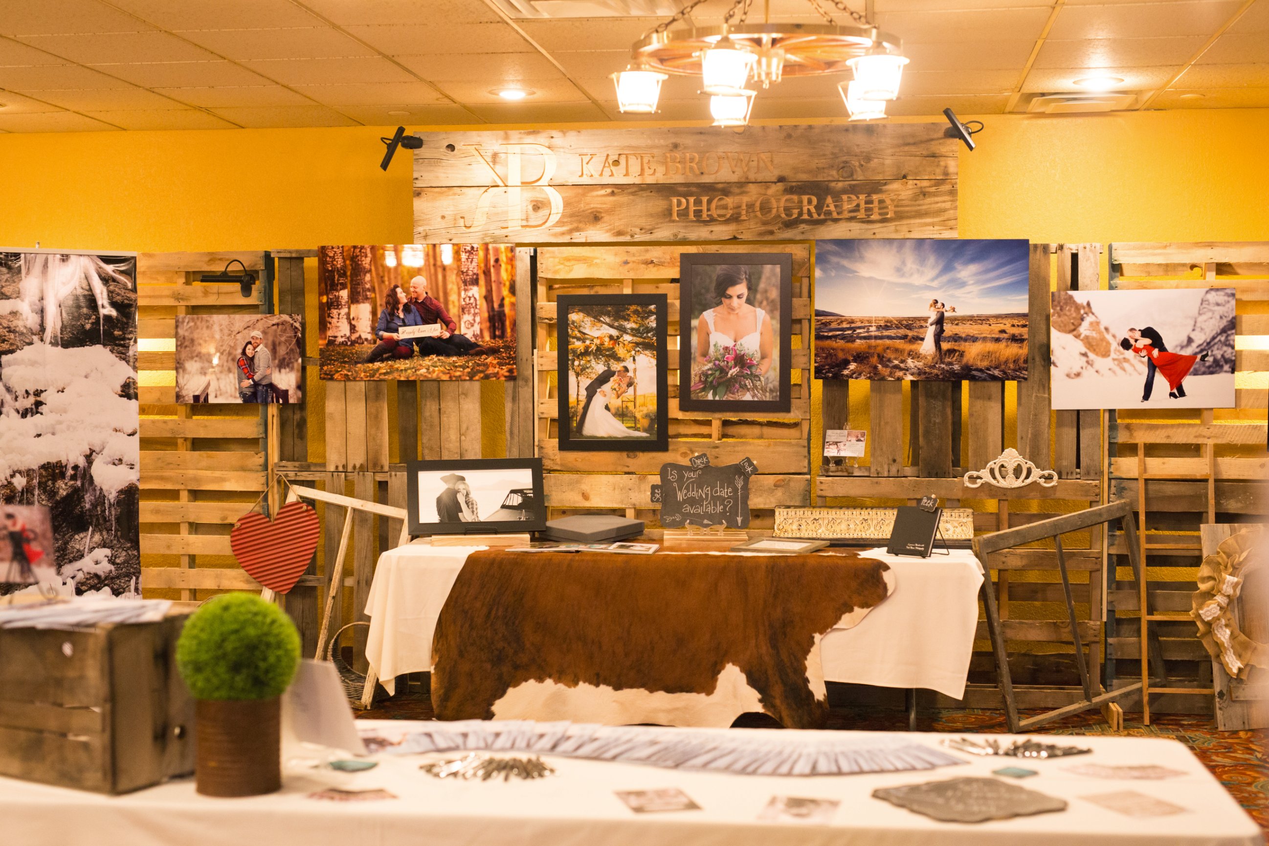 Bridal Expo Booth Setup