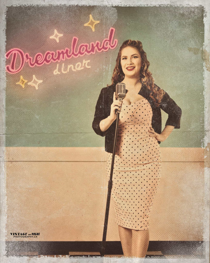 DREAMLAND DINER RETRO WINNIPEG PHOTOSHOOT