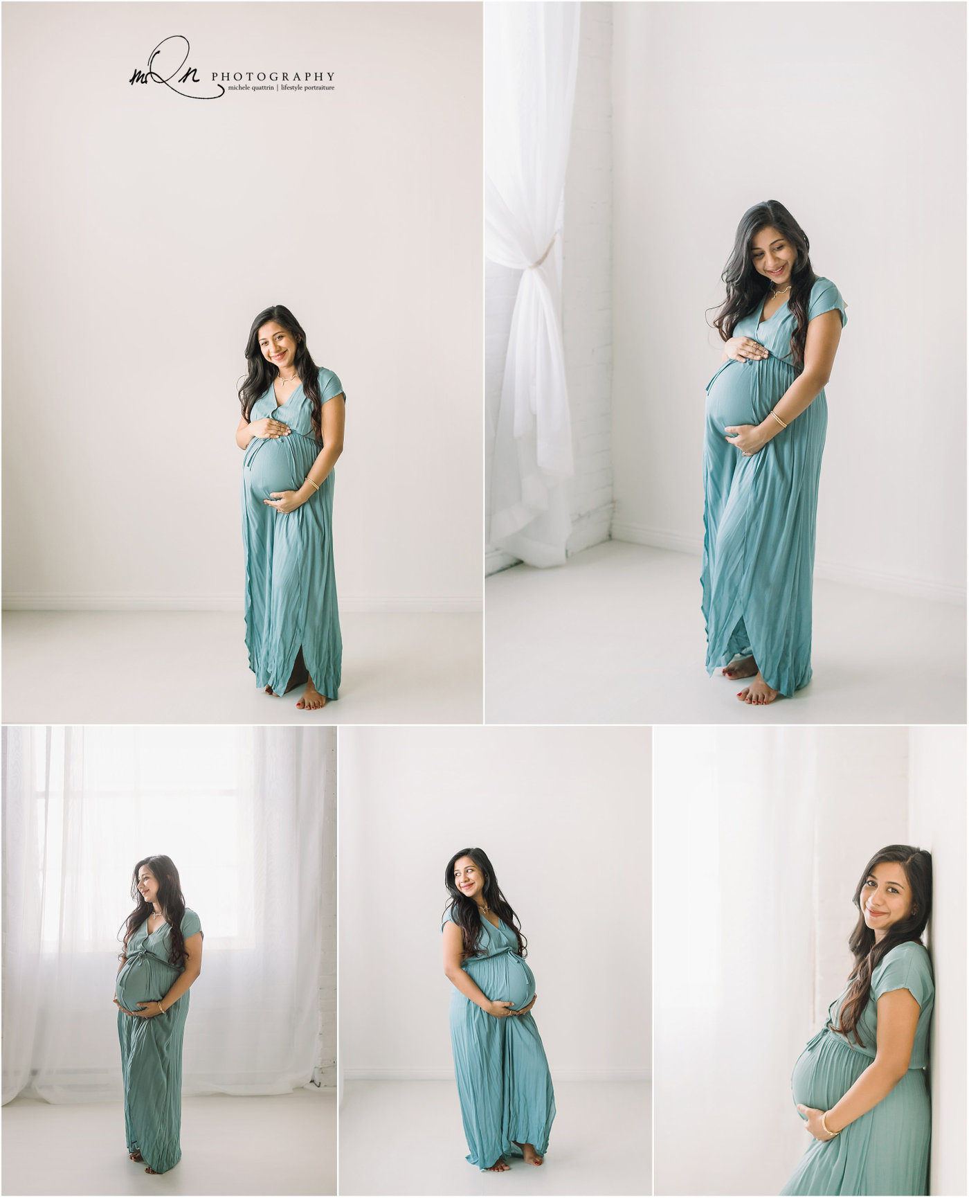 Studio Maternity Session with Minneapolis Studio Maternity Photographer