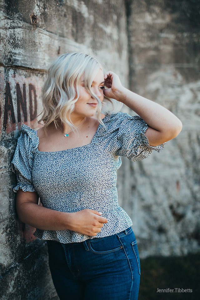 Deryn, Sumner H.S. Class of 2021 - Jennifer Tibbetts Photography