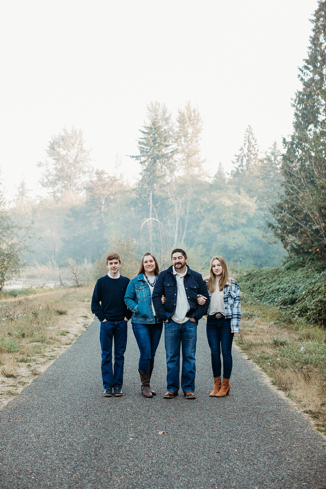 Foggy Mornings, Buckley Family Photographer - Jennifer Tibbetts Photography