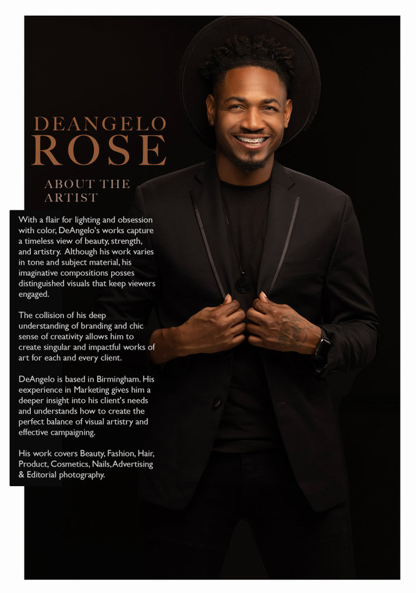 ABOUT - DeAngelo Rose Photography