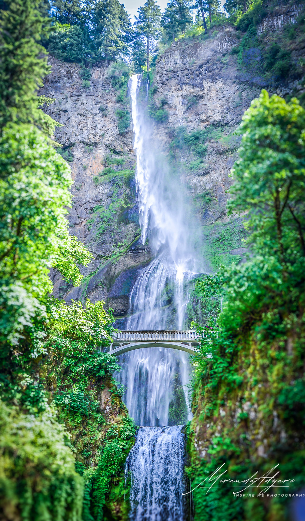 Multnomah Falls – 8x10 Fine Art Print - Inspire Me Photography, LLC