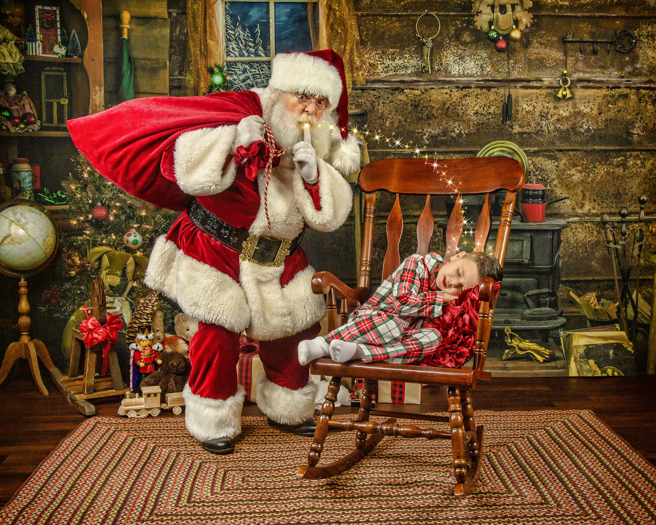 Santa Photos | Daphne's Portrait Design | Clarksville, TN
