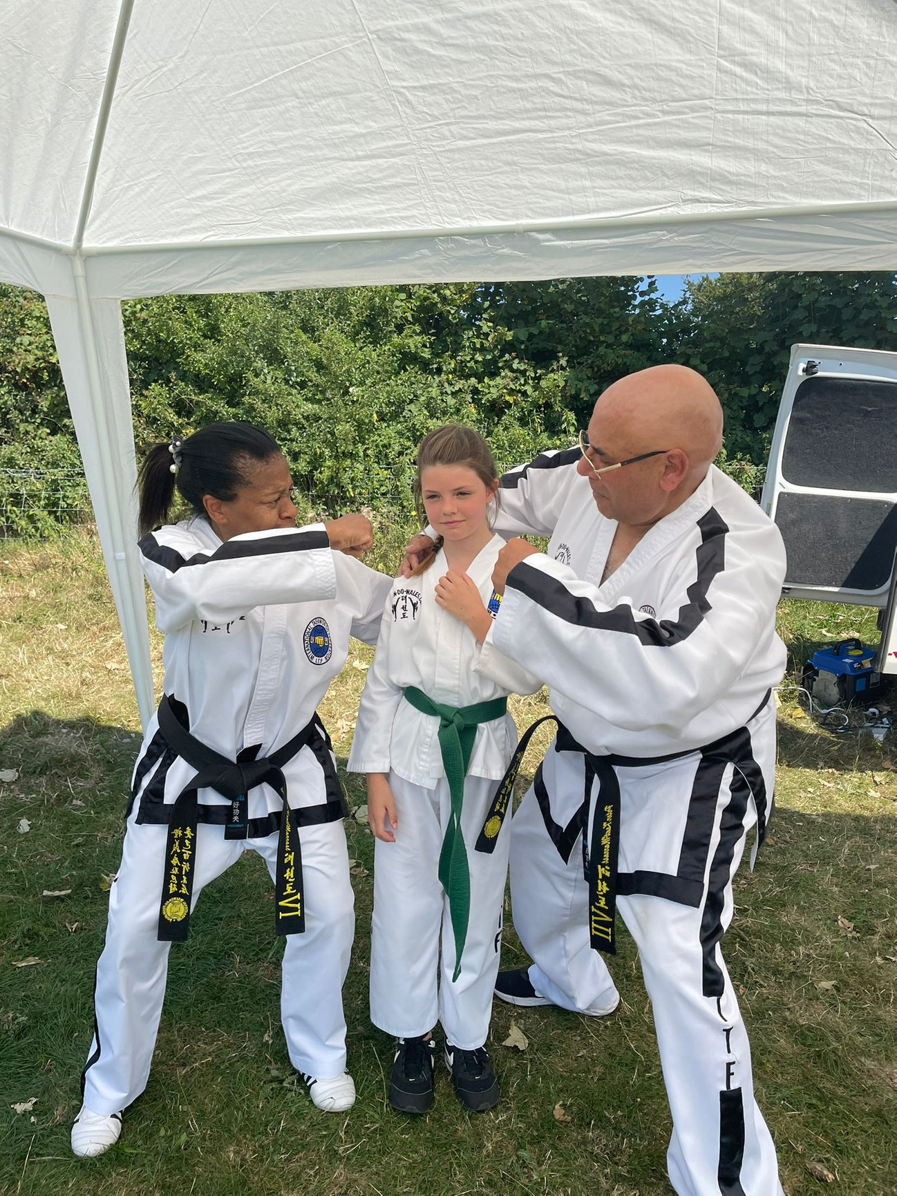 Display at Pencoed Farm - Taekwon-do-Wales