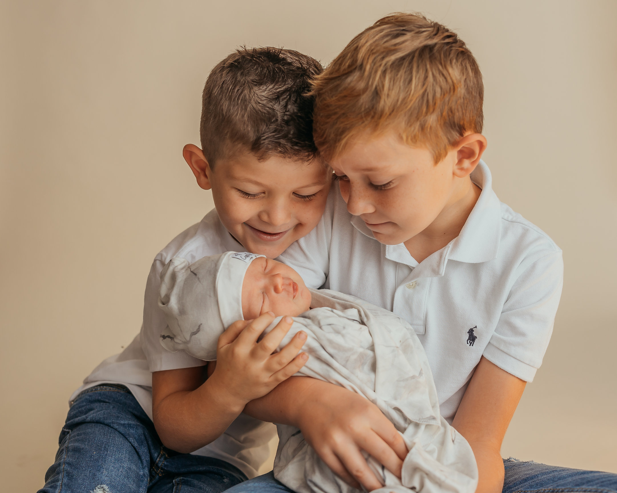 Sibling Studio Session - KC Kids Photo