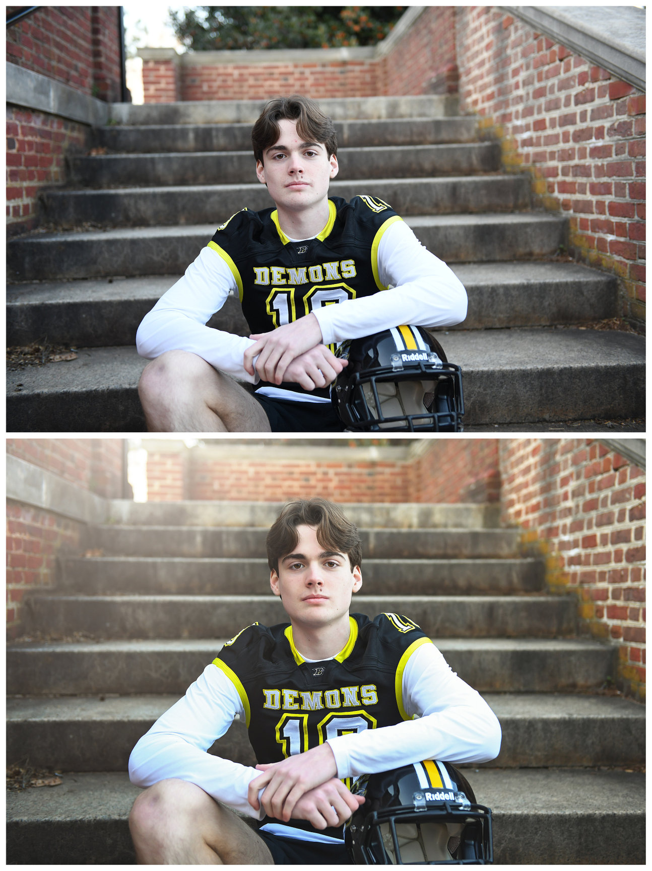 Senior Photo Editing: Before & After Transformations