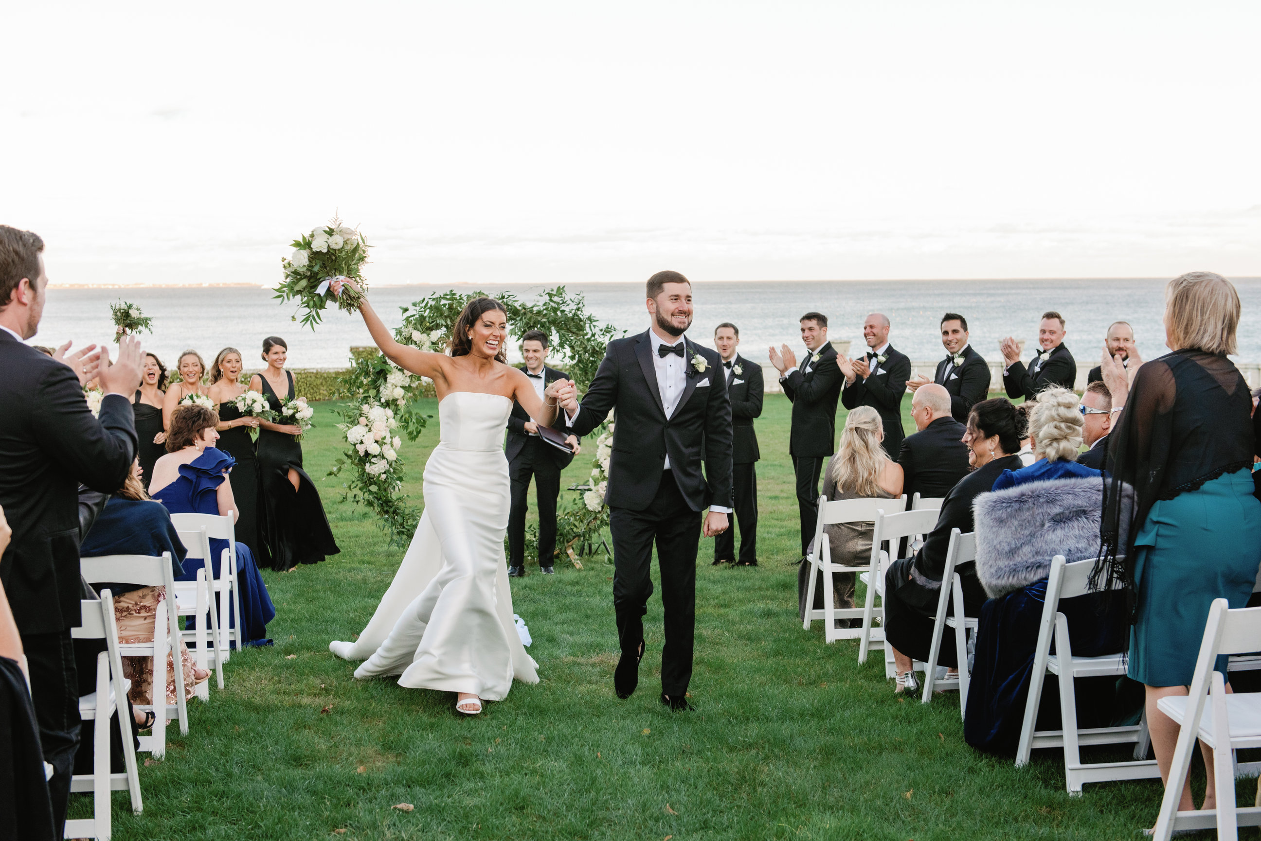 Kelsey + Collin / Rosecliff Mansion - Ludwig Photography