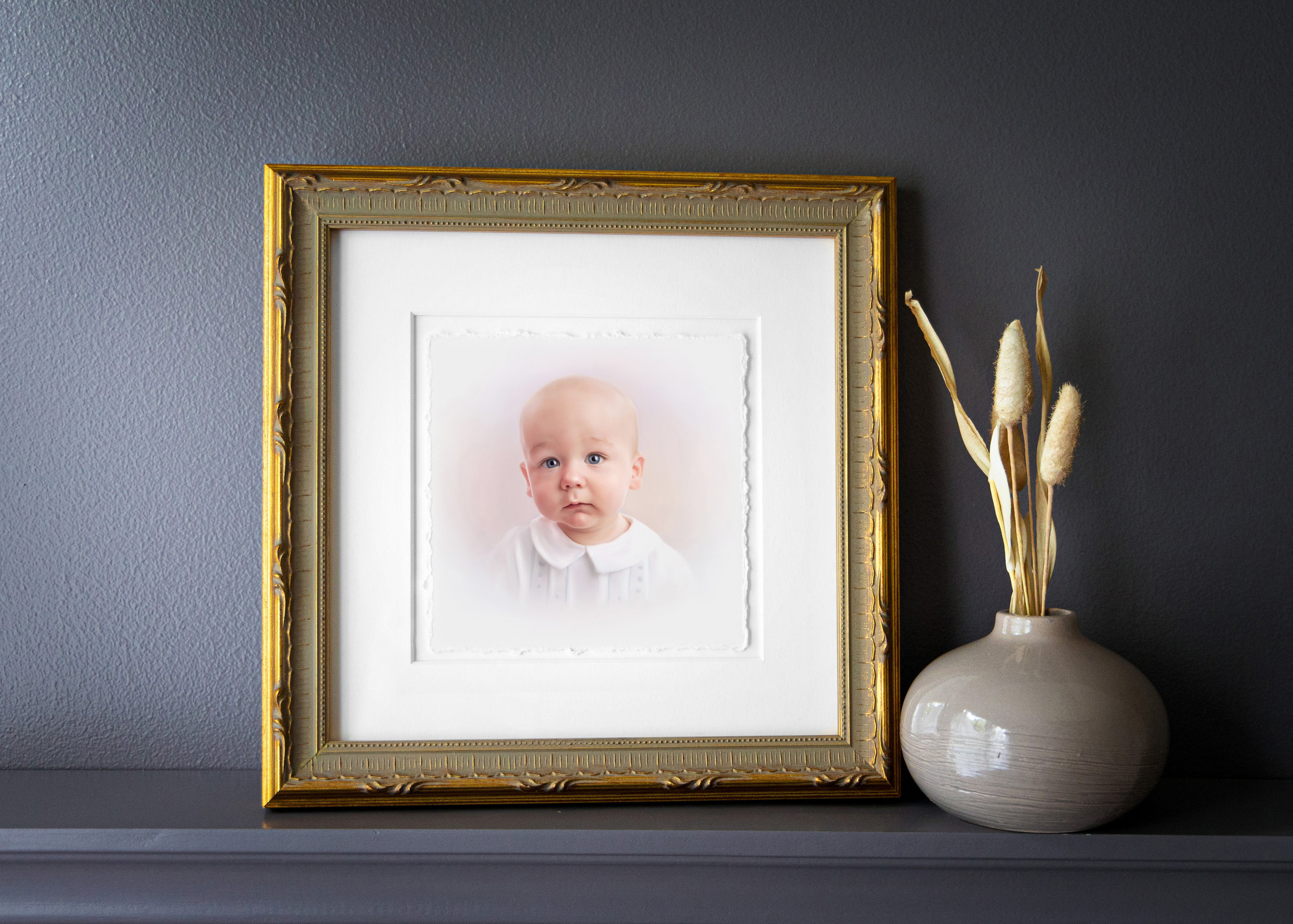 Pastel Baby Portrait | Raleigh Heirloom Photography