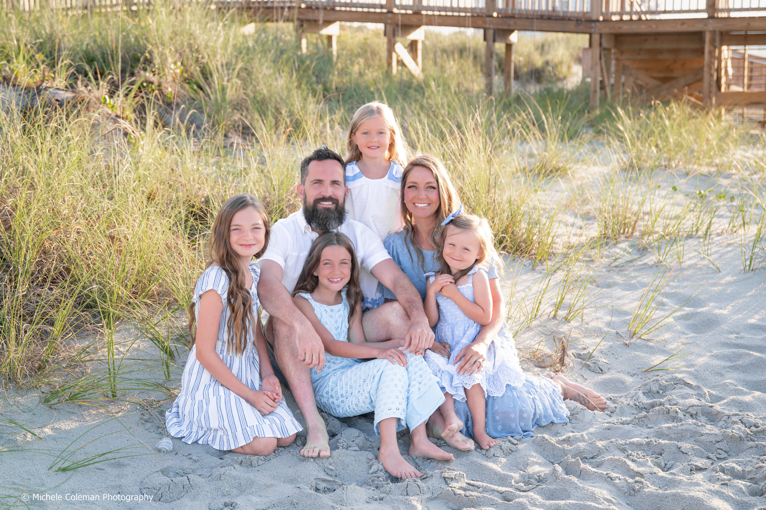 Family Beach Pictures at Marriott's OceanWatch Villas in Myrtle Beach ...