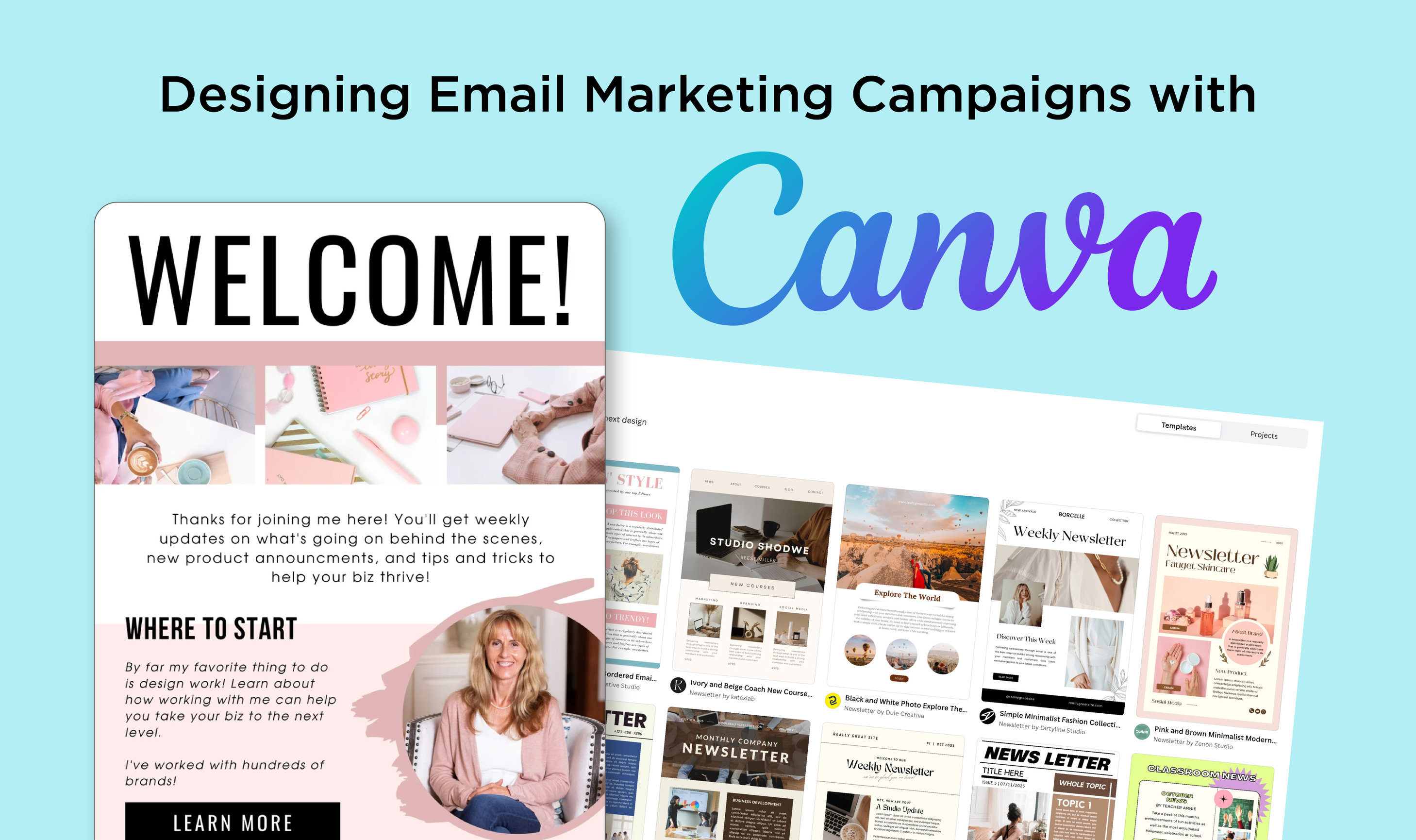 Canva + PhotoBiz: Designing Email Marketing Campaigns - PhotoBiz Growth Hub