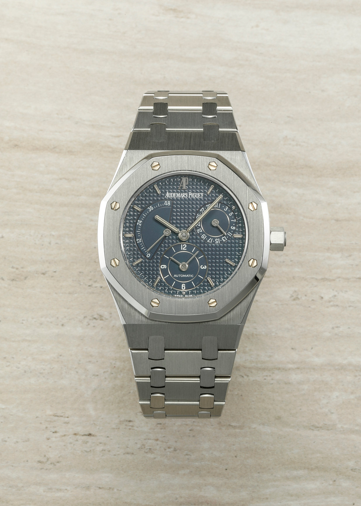 Audemars Piguet Royal Oak Dual Time 25730ST Blue 1993 - Roy & Sacha ...