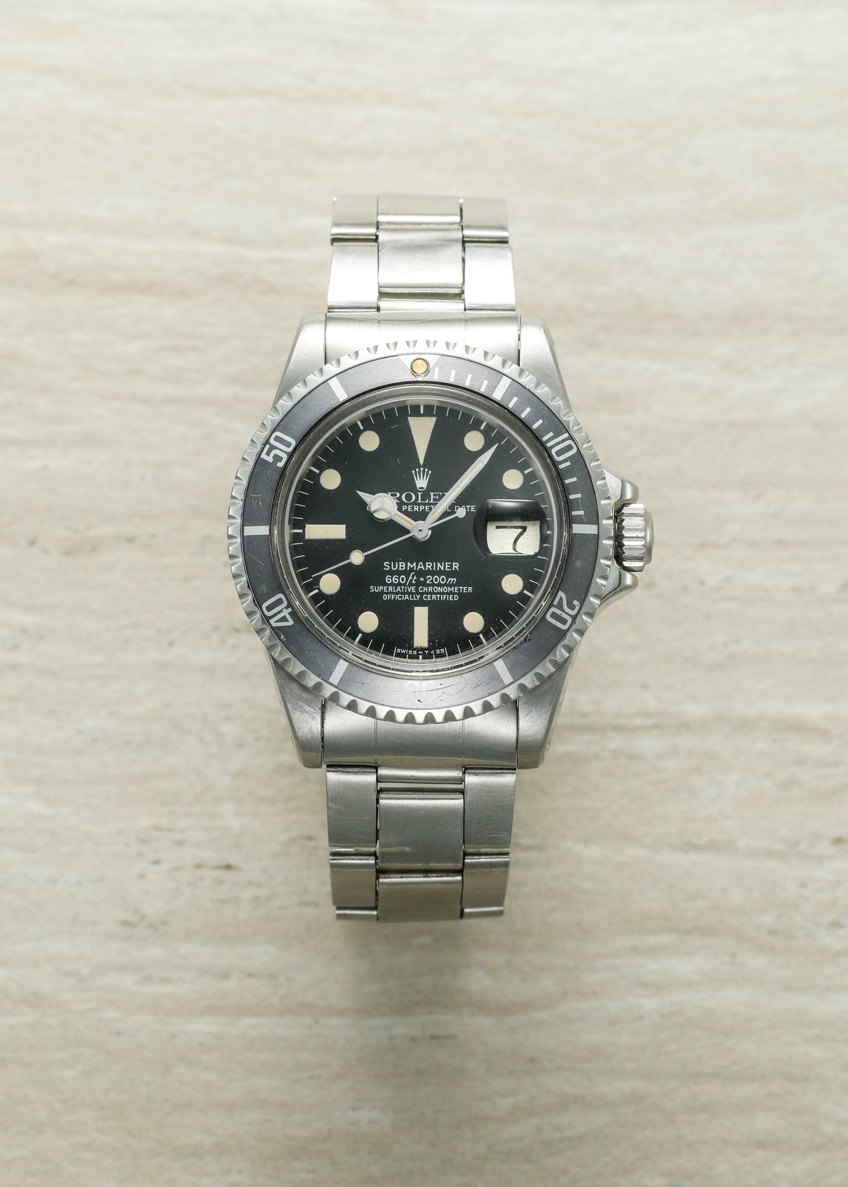 Rolex Submariner 1680 Grey Bezel 1977 - Roy & Sacha Davidoff SA