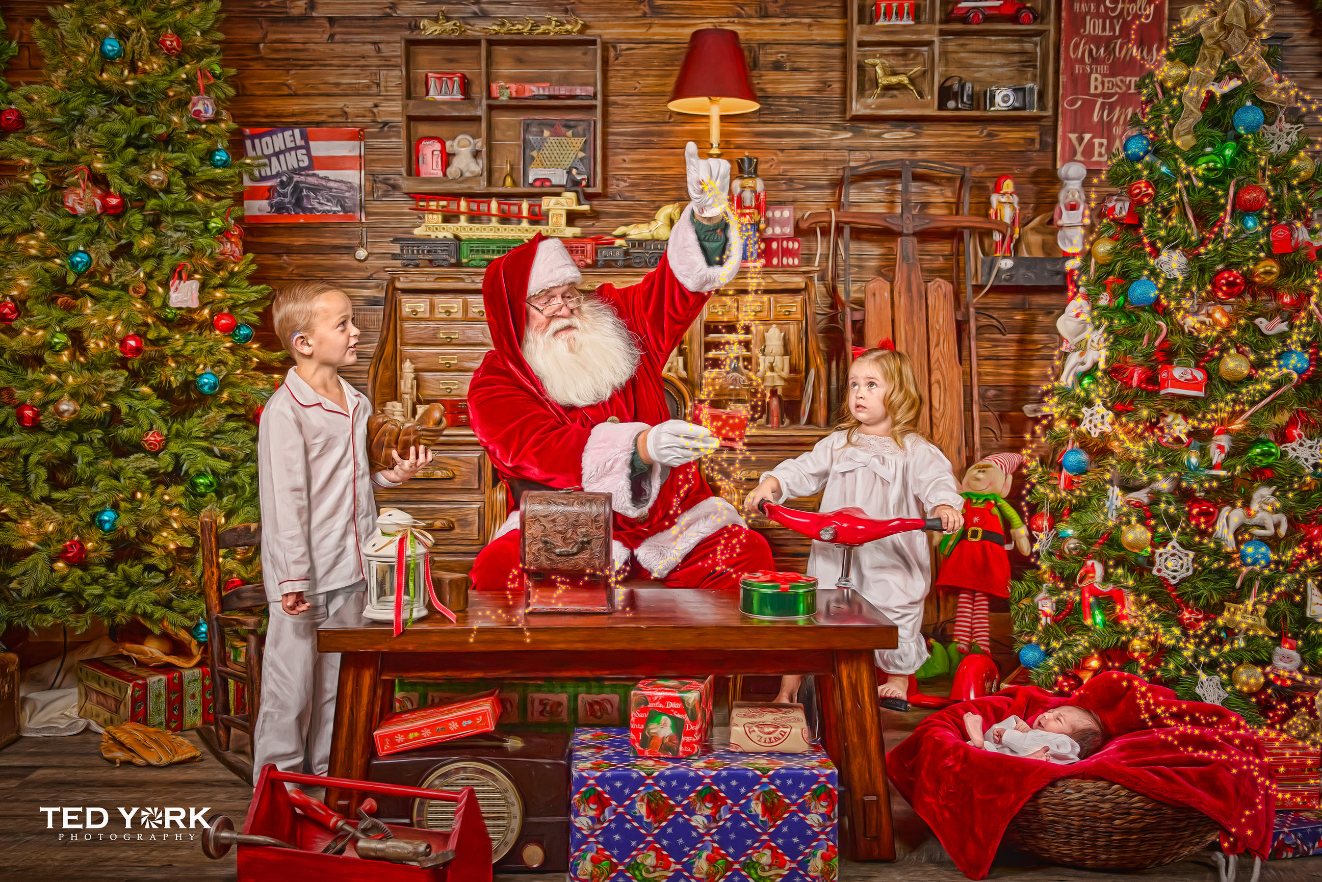 Santa's Magic Reindeer Dust - Ted York Photography