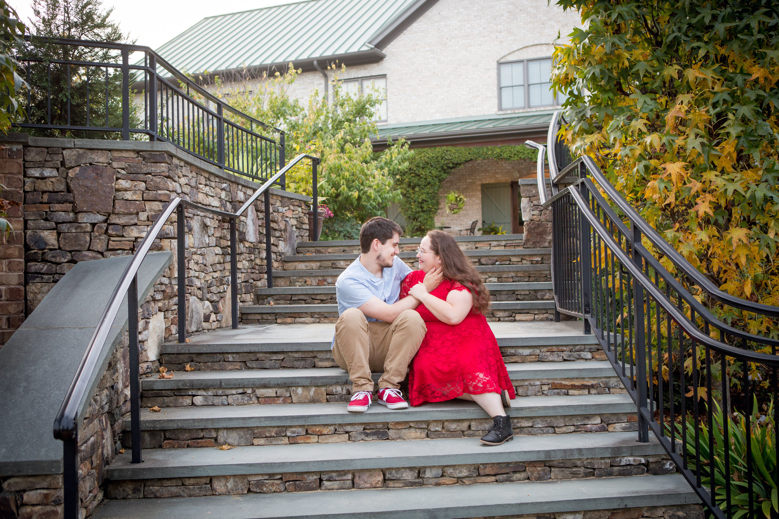 A Ciener Botanical Garden Engagement Session - Alaina + Kevin ...