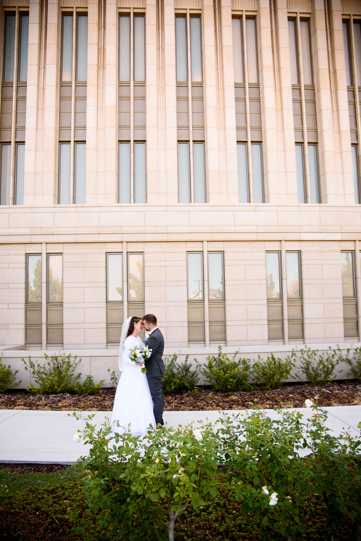 Hannah and Evan: Oquirrh Mountain Temple Wedding - Erin Langford Photo