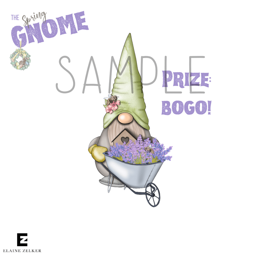 Spring Gnome GIF Game (copy) - Elaine Zelker
