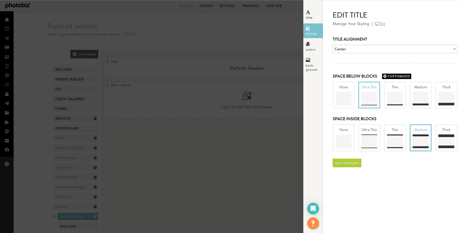 How To Use Title Blocks | PhotoBiz Knowledge Base