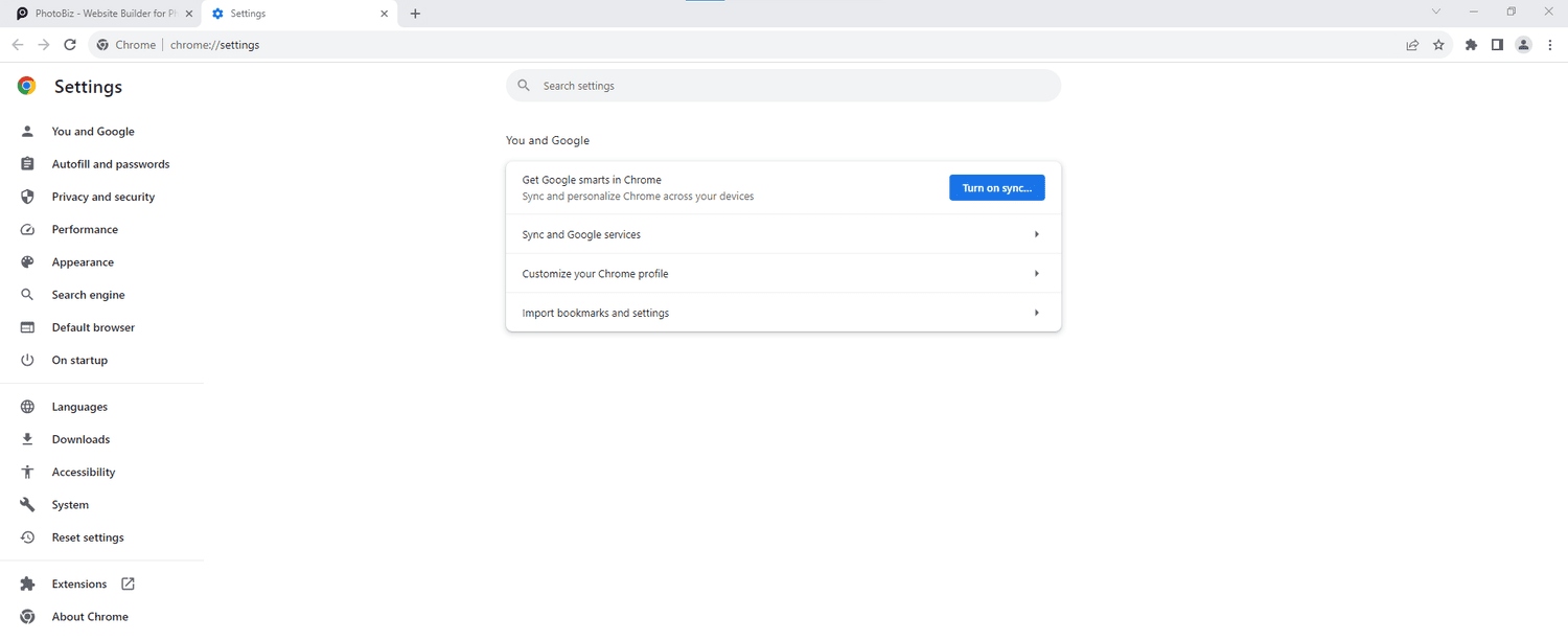 Website Images Zoomed In on Google Chrome and Safari - PhotoBiz ...