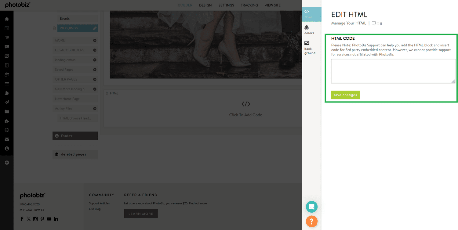 How Can I Have Music Play On My Website? - PhotoBiz Knowledge Base