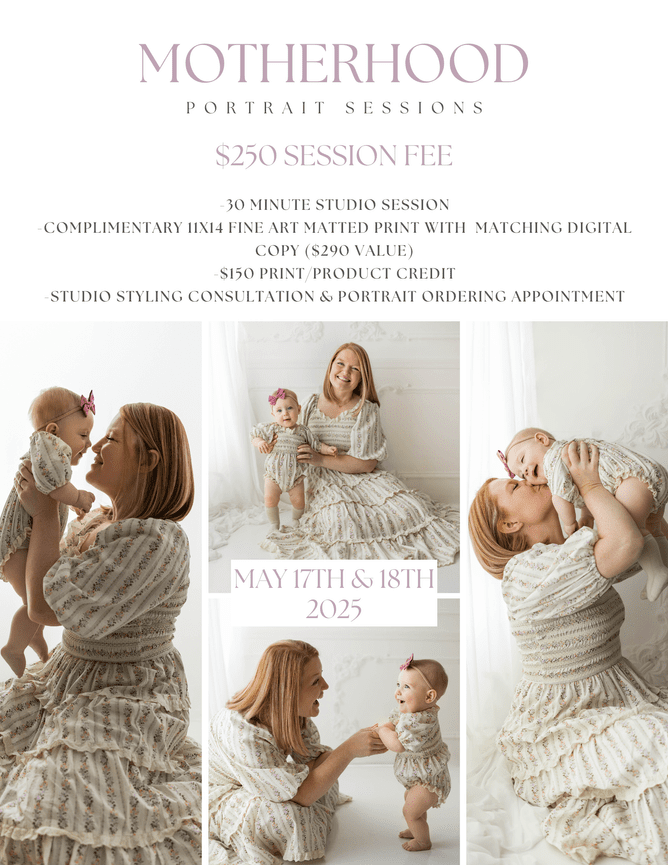 Limited Edition Motherhood Sessions - Farmington Portrait Studio